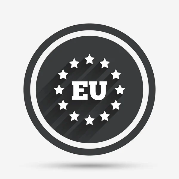 European union icon. EU stars symbol. — Stock Vector © Blankstock ...