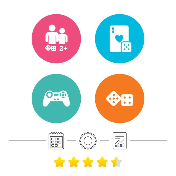 Gamer icons set Stock Vector Image by ©Blankstock #134514762