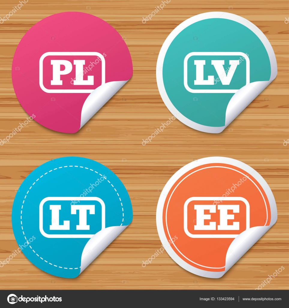 Language icons set Stock Vector Image by ©Blankstock #133423594