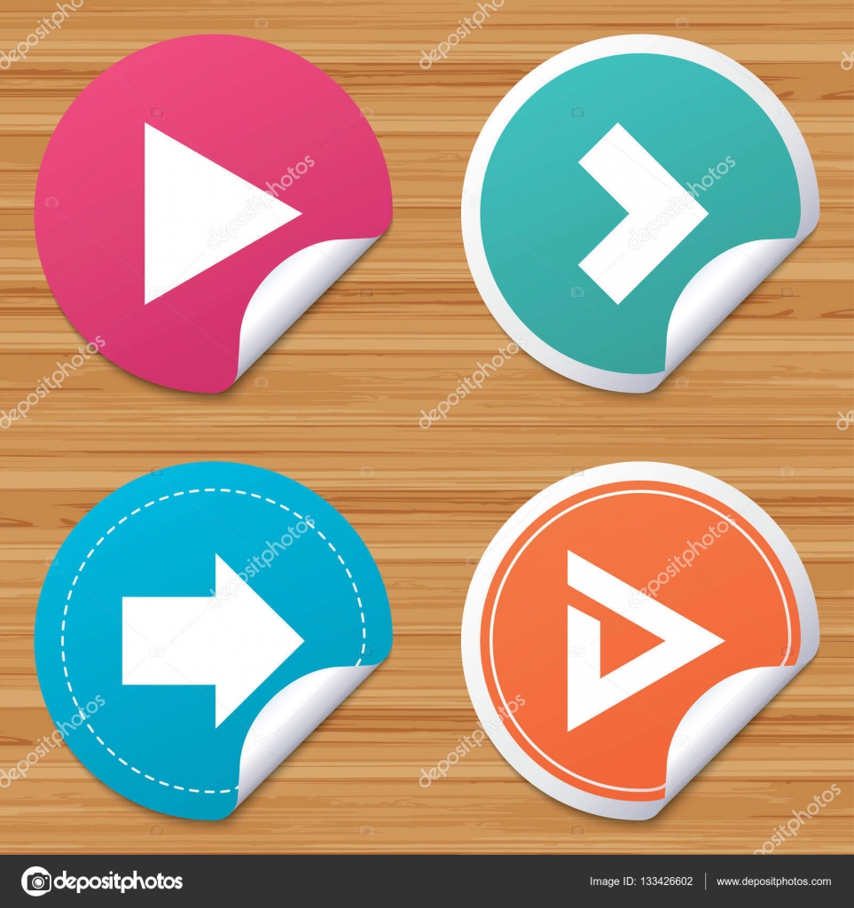 Set of navigation arrows icons Stock Vector Image by ©Blankstock #133426602