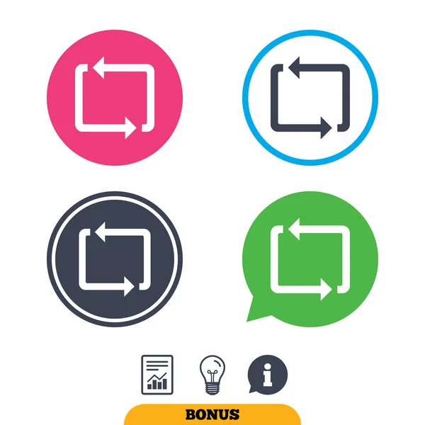 Rotation icon. Repeat symbol. Refresh sign. Stock Vector by ©Blankstock ...