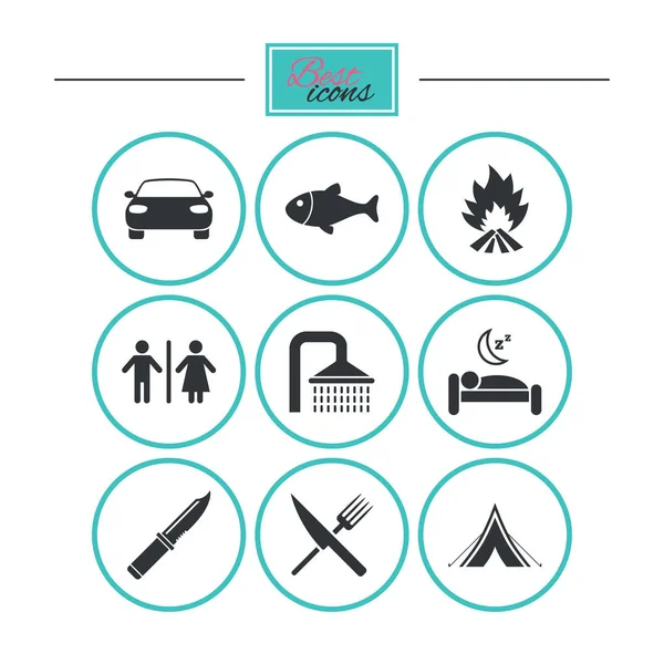 travel icons set - Stock Image - Everypixel