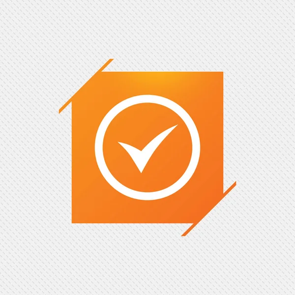 Orange Check Mark Transparent Background