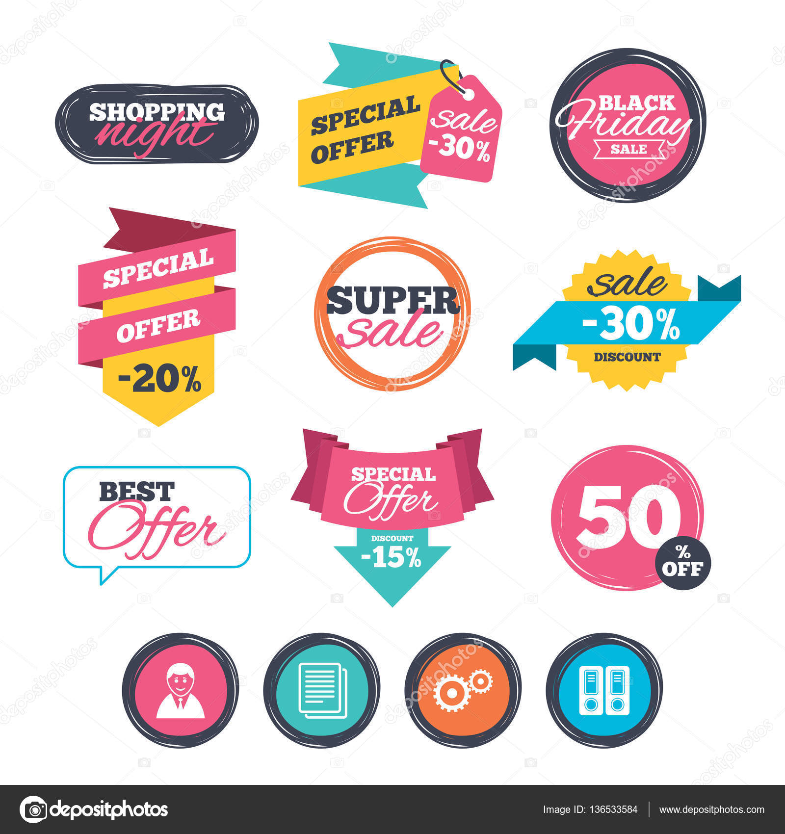 Document simple signs Stock Vector by ©Blankstock 136533584