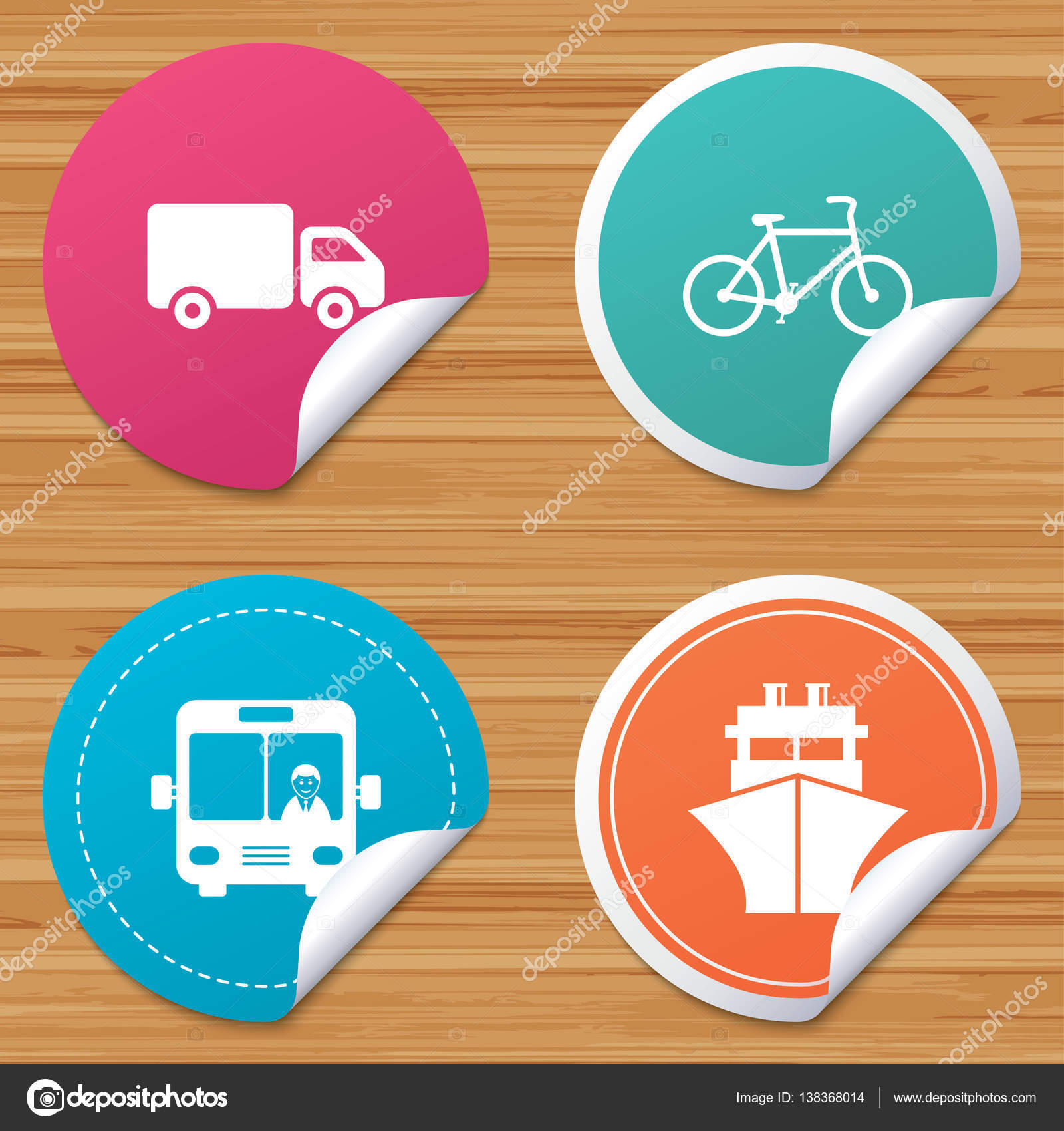 Transport symbol sign icon Stock Vector Image by ©Blankstock #138368014