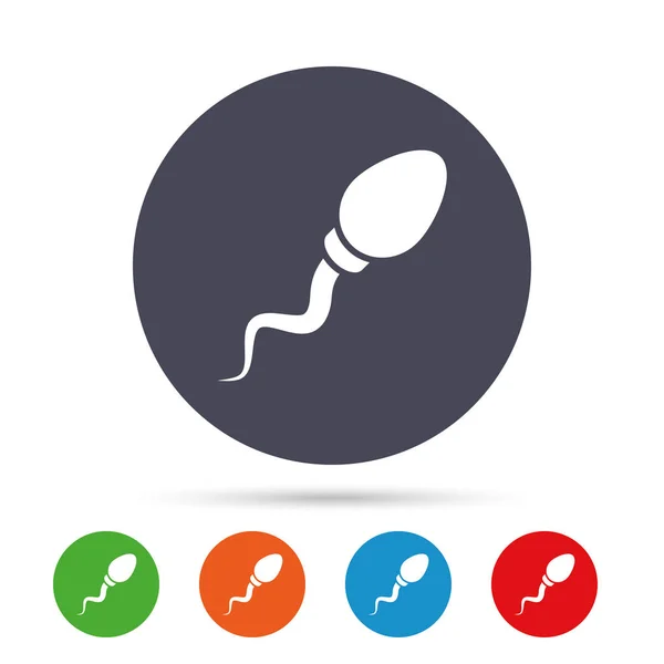 Sperm sign icon. Fertilization symbol. Stock Vector by ©Blankstock 54987173