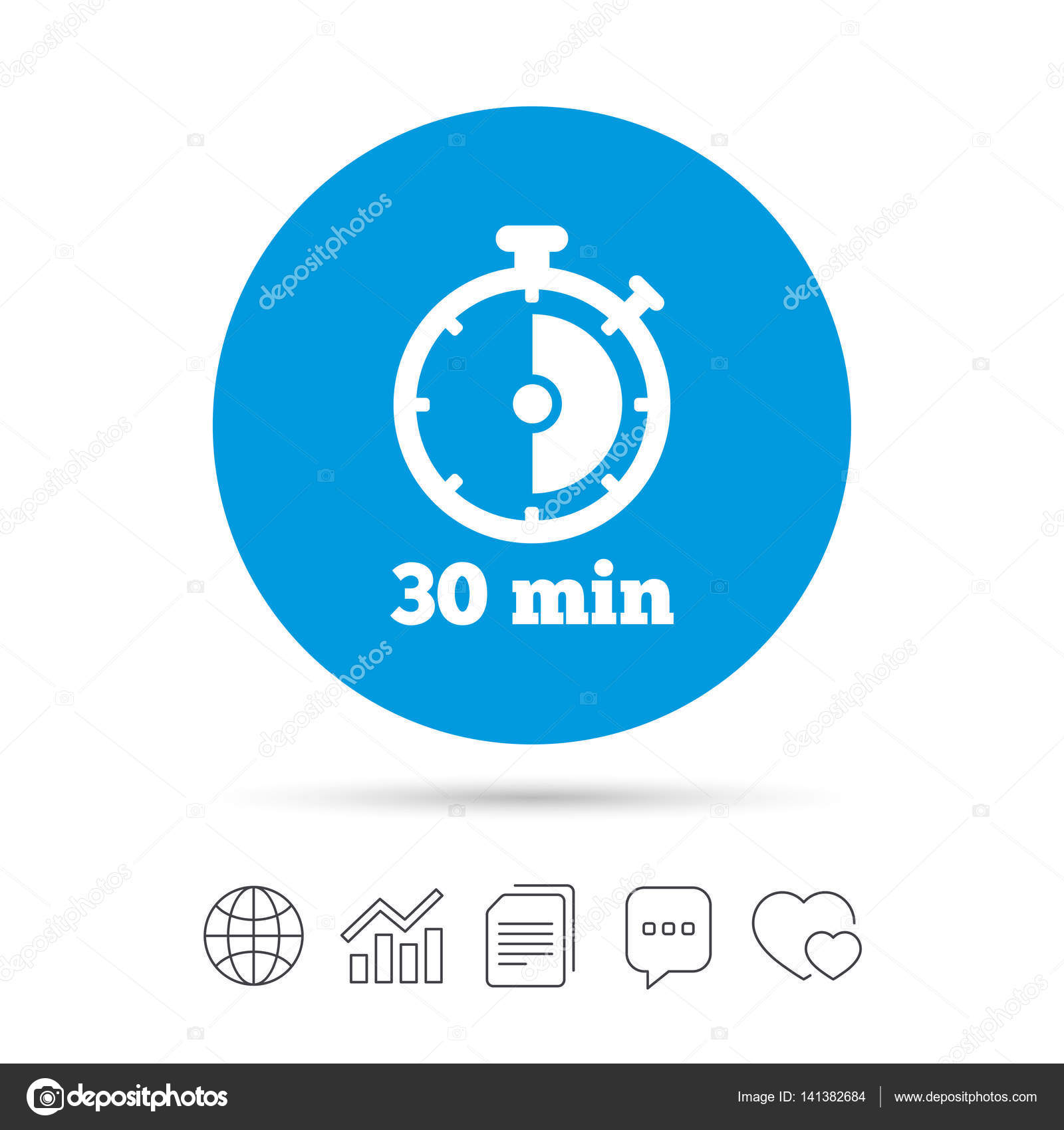 Timer sign icon Stock Vector Image by ©Blankstock #141382684