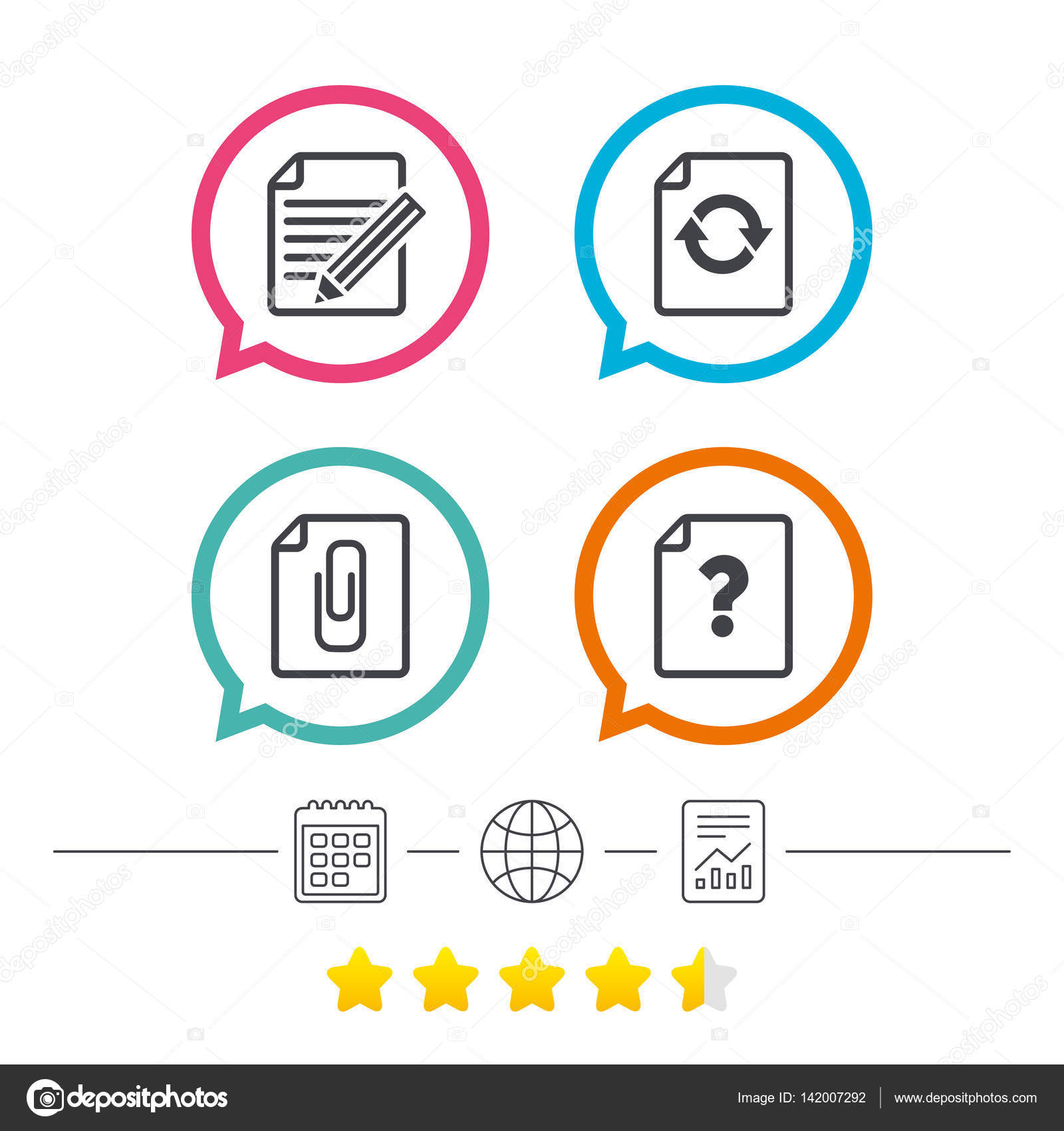 File refresh icons Stock Vector by ©Blankstock 142007292