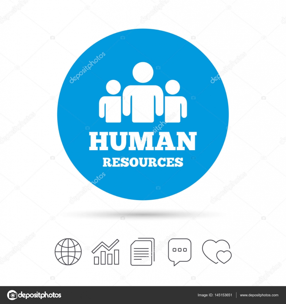 Icono de recursos humanos Vector de stock #145153651 de ©Blankstock