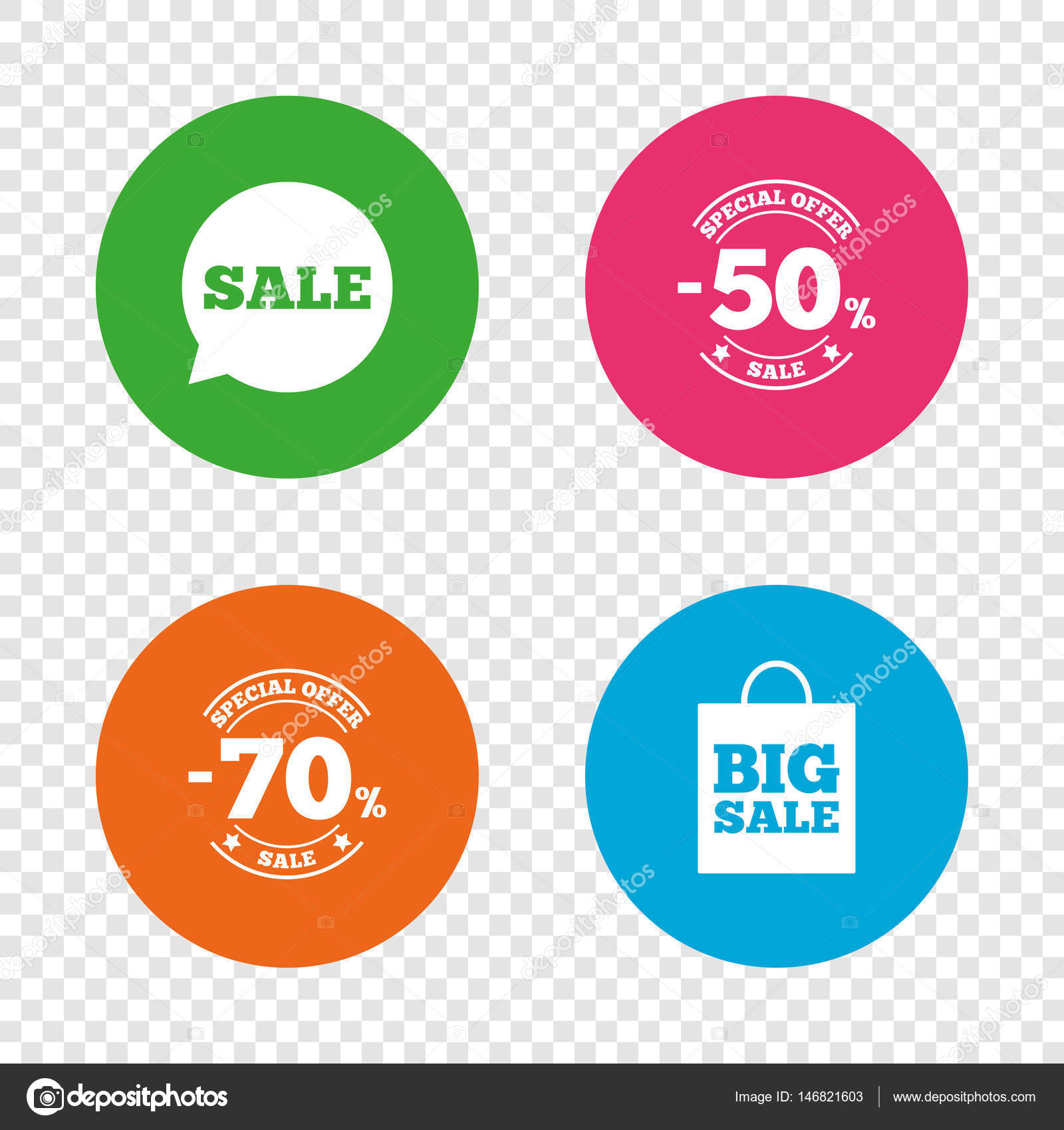 Discount special offer symbols Stock Vector Image by ©Blankstock #146821603