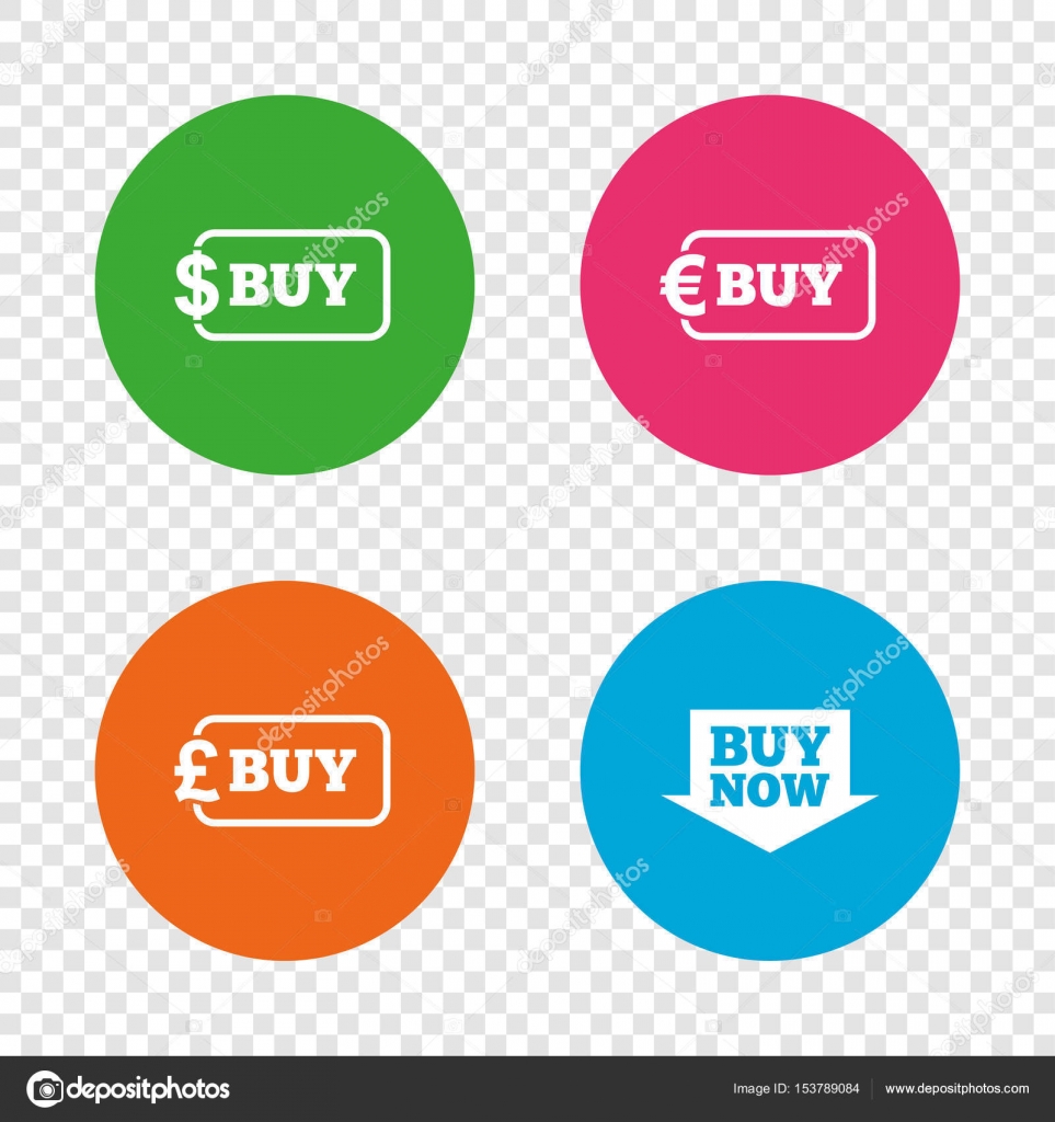 Round buttons on transparent Stock Vector by ©Blankstock 153789084
