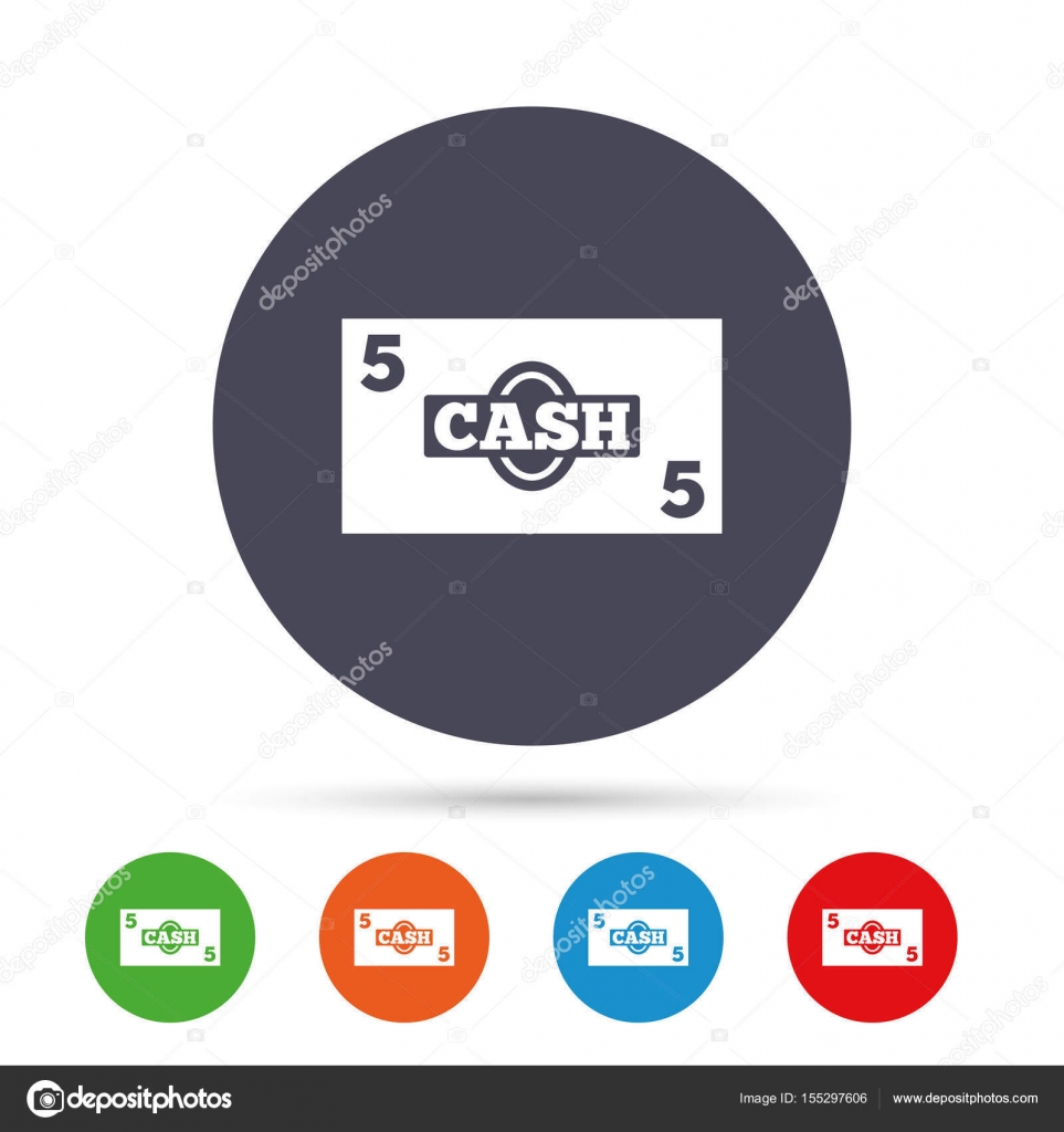 Cash sign icon Stock Vector Image by ©Blankstock #155297606