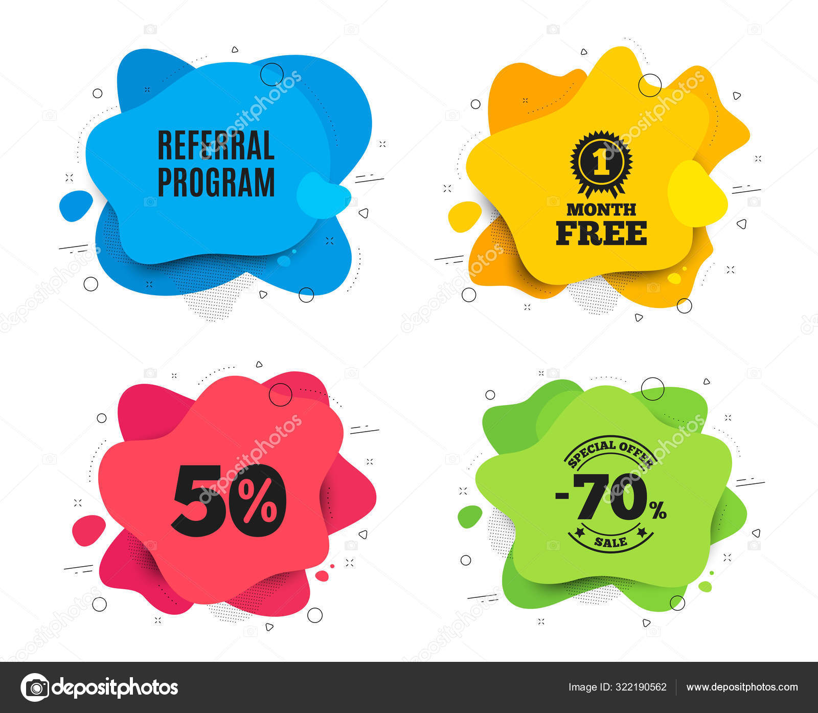 Referral program symbol. Refer a friend sign. Vector Stock Illustration ...