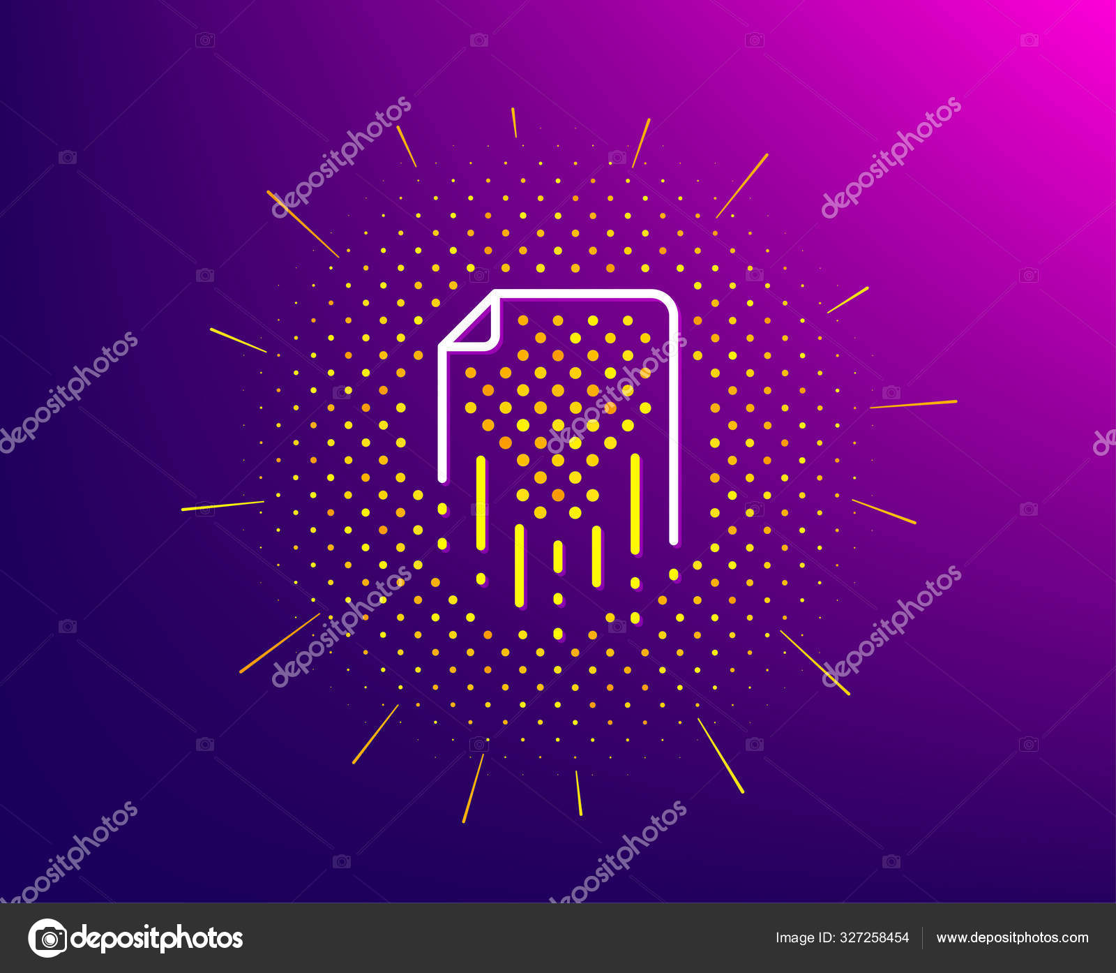 Recovery file line icon. Backup data sign. Restore document. Vec Stock Vector by ©Blankstock ...