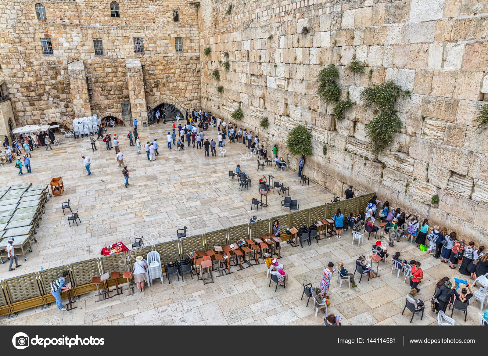 Western Wall Jerusalem – Stock Editorial Photo © dbajurin #144114581