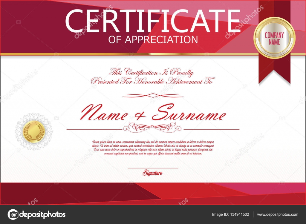Certificate abstract template background Stock Vector by ©totallyout ...