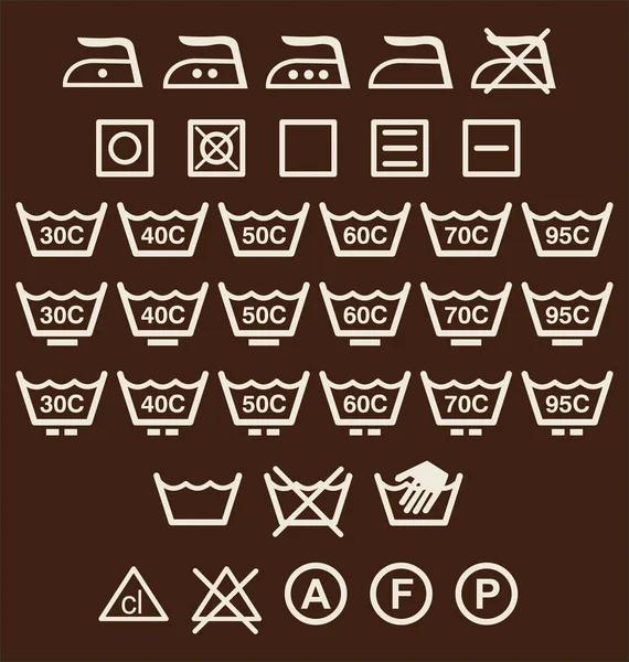 Washing signs Stock Vector Image by ©totallyout #26850047