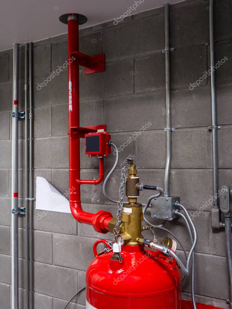 Sistemas de supresión FM-200, sistema de inundación de gas FM200 en la sala de centro de datos 2022