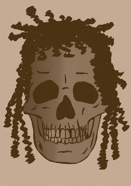 Skull dreadlocks Stock Photos, Royalty Free Skull dreadlocks Images ...