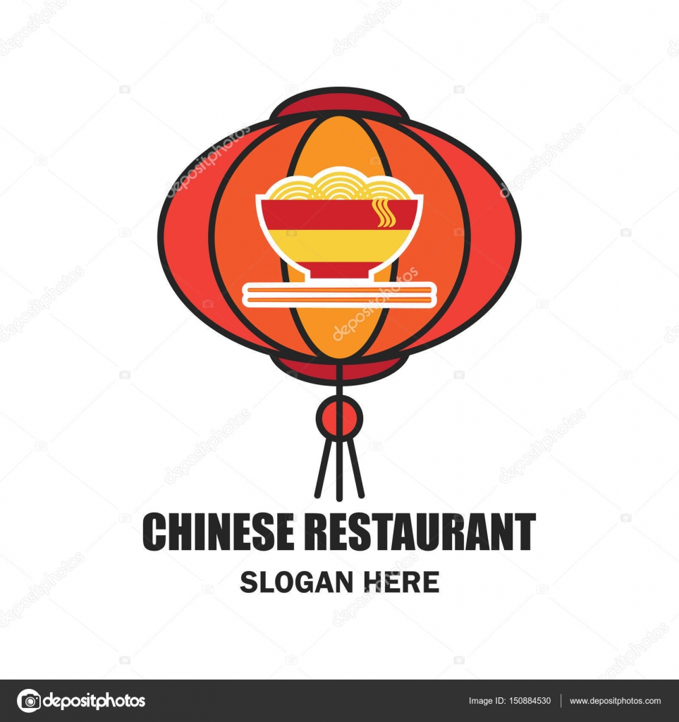 Chinese restaurant / chinese food logo with text space for your slogan ...