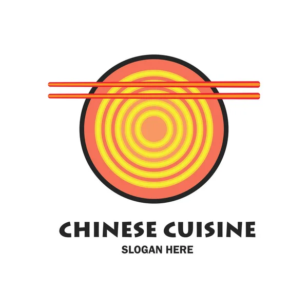 Kinesisk Restaurantlogo Chinese Cuisine Restaurant Icon With Baozi