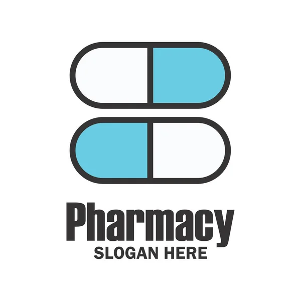 Medical, pharmacy logo with text space for your slogan / tag line ...