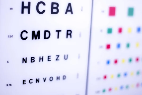 Optician eye test chart ⬇ Stock Photo, Image by © edwardolive #149019115