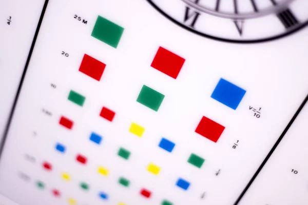 Optician eye test chart — Stock Photo © edwardolive #149019115