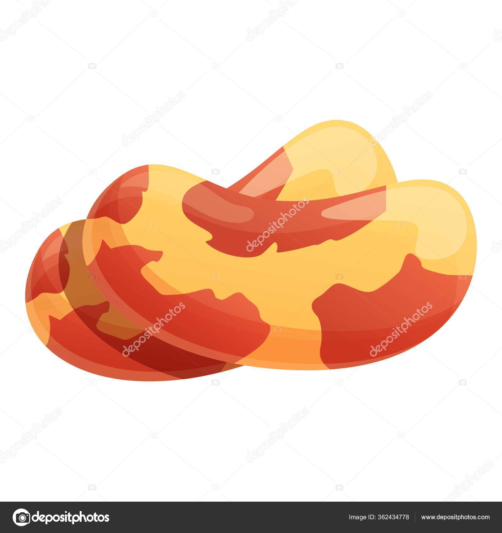 Colored dry beans icon, cartoon style Stock Vector Image by ©Nsit0108 ...