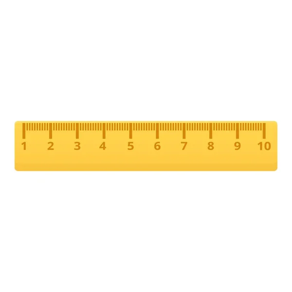 15 cm wood ruler icon, realistic style Stock Vector Image by ...