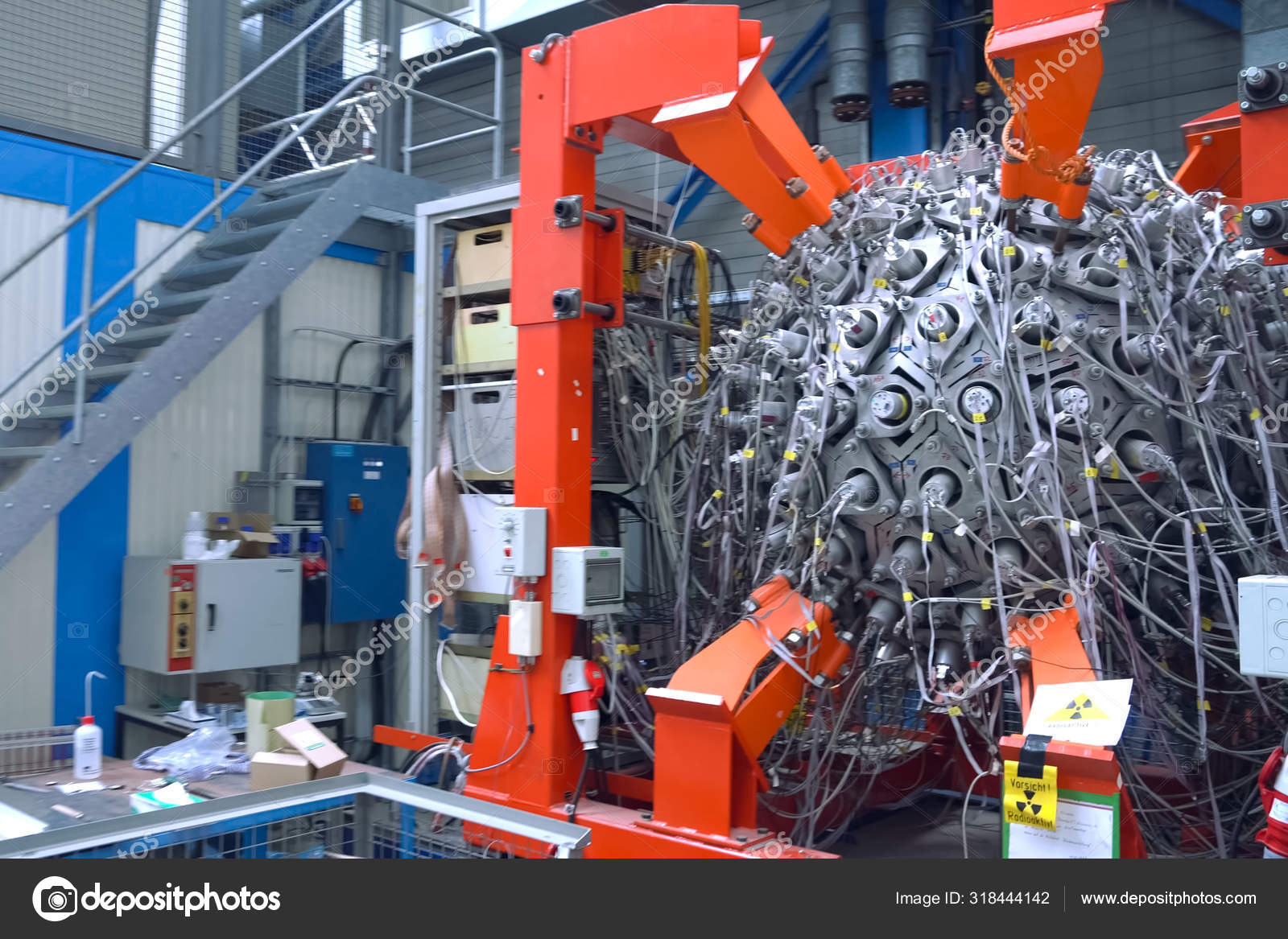 Large Hadron Collider, collider installation — Stock Photo © Ludya ...