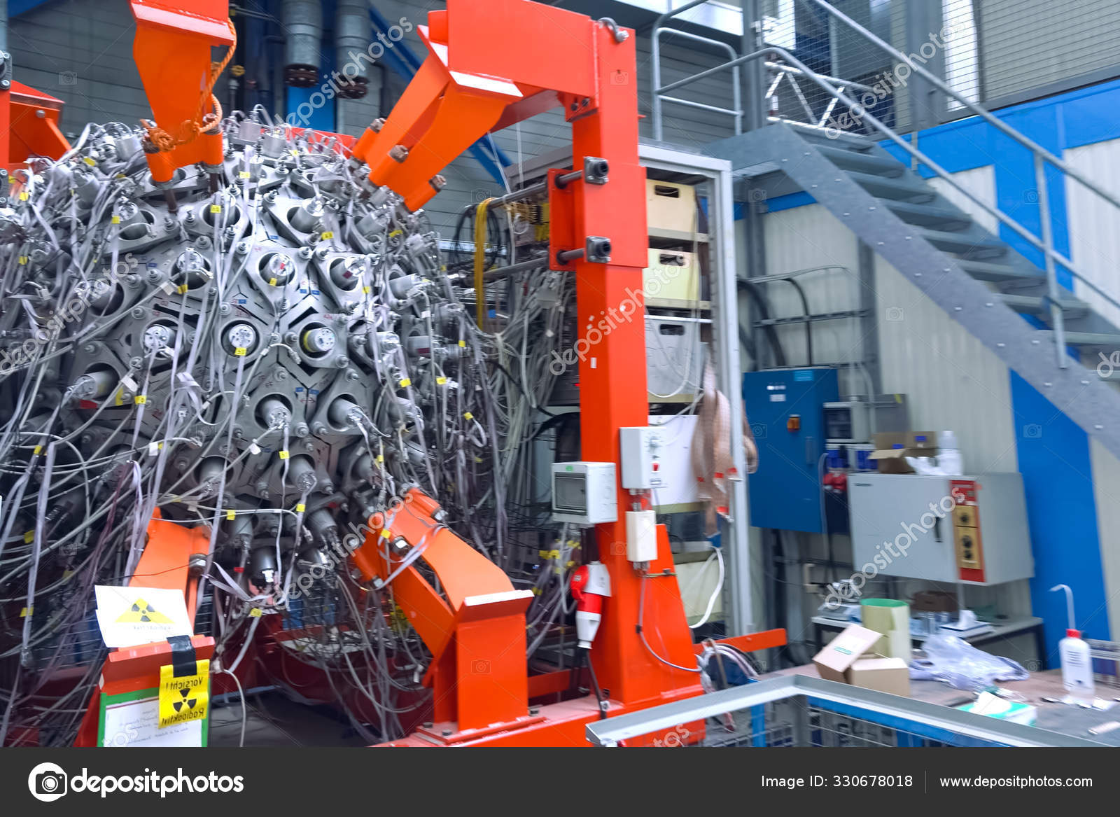 Large Hadron Collider, collider installation — Stock Photo © Ludya ...