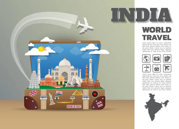 100,000 India travel Vector Images | Depositphotos
