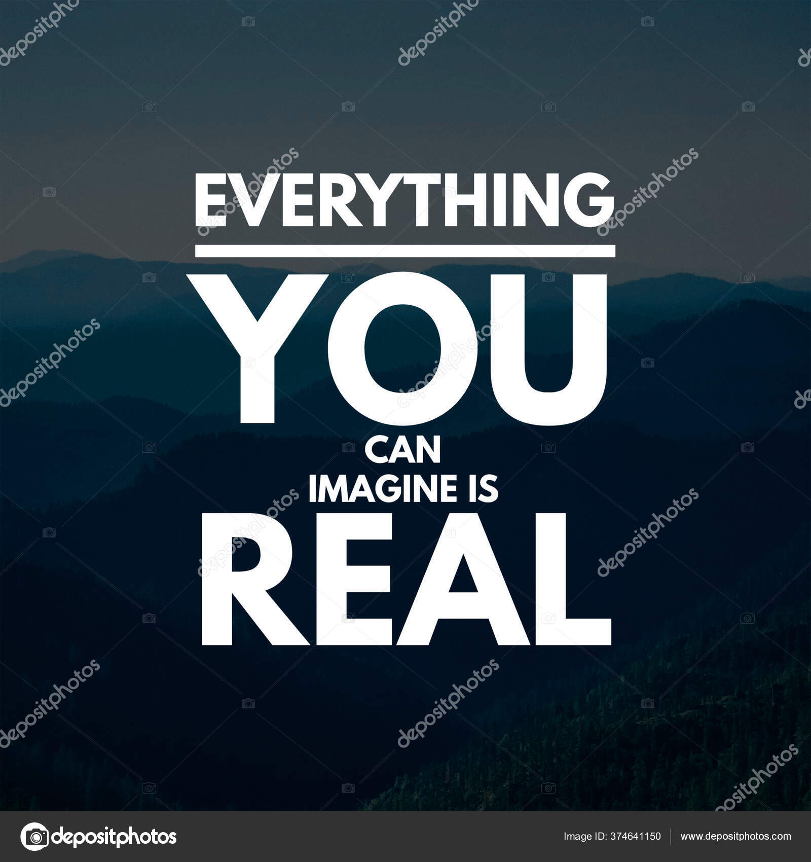 Inspirational Quotes Everything You Can Imagine Real Positive ...