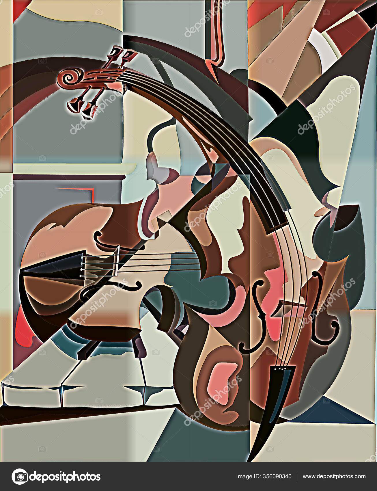 Cubism Musical Instruments