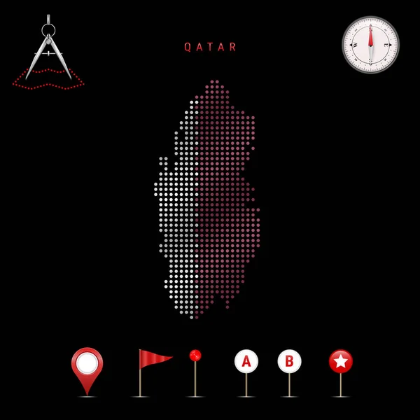 Mappa qatar 3d vektörler | Mappa qatar 3d vektör çizimler, vektörel ...