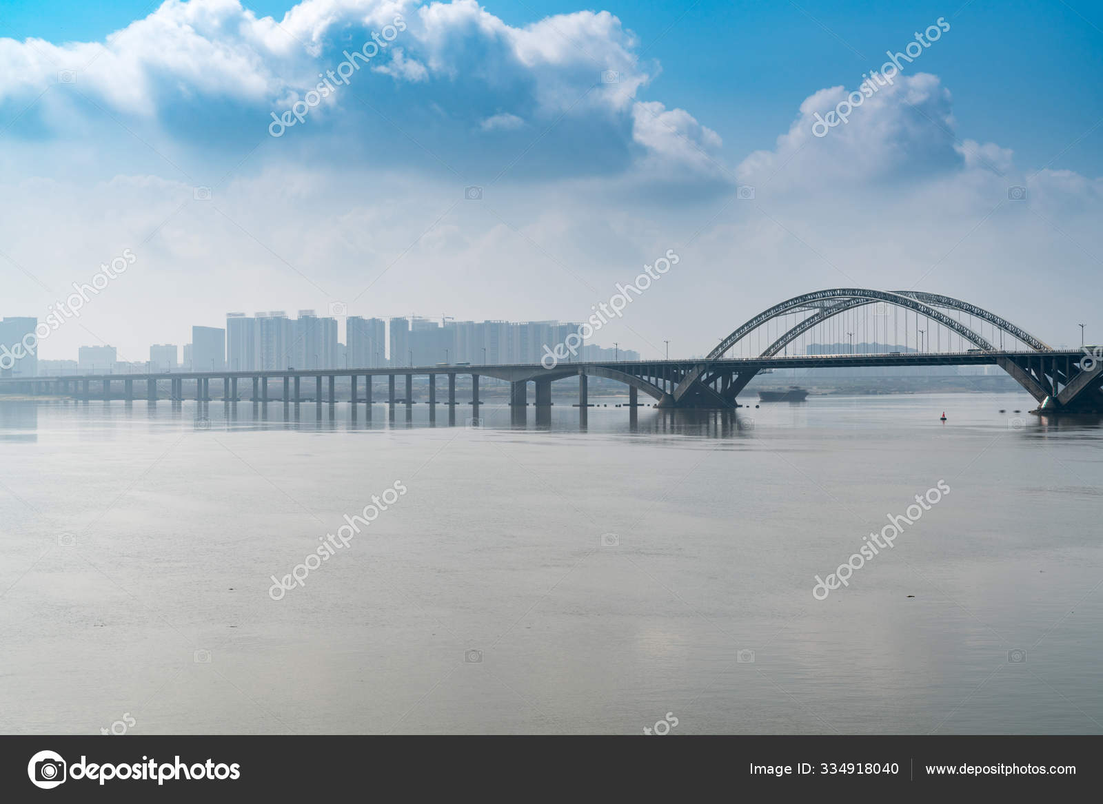 Gan River Bridge — Stock Photo © gjp1991 #334918040