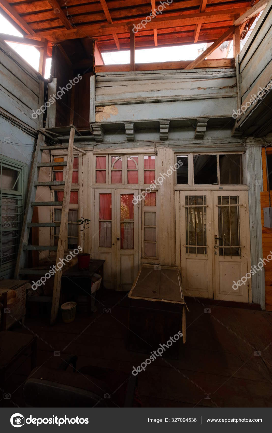Old House Interior Detail View — Stock Photo © olegsamoylov #327094536