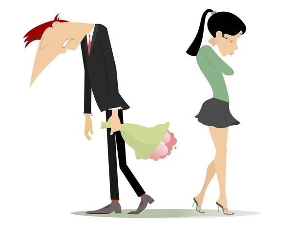 Mulher Com Buque Vector Art Stock Images Depositphotos