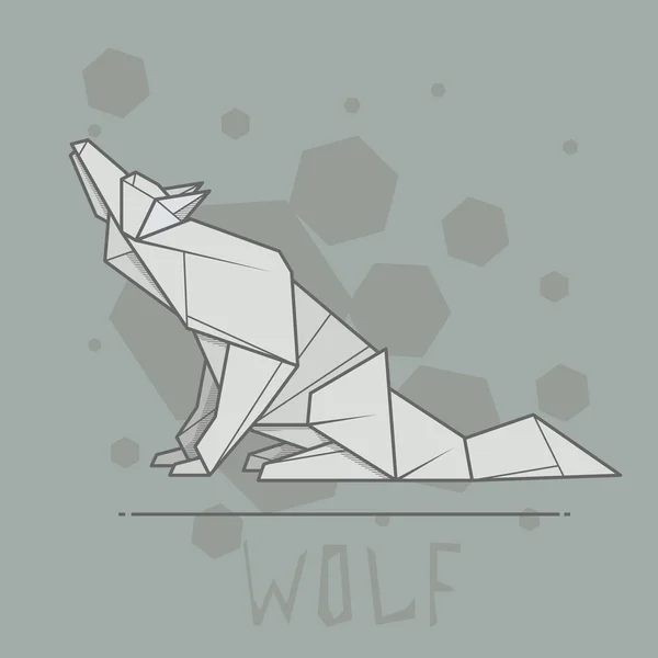 Origami wolf Stock Photos, Royalty Free Origami wolf Images | Depositphotos