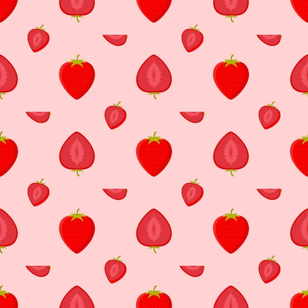 Cartoon Strawberries Wallpaper
