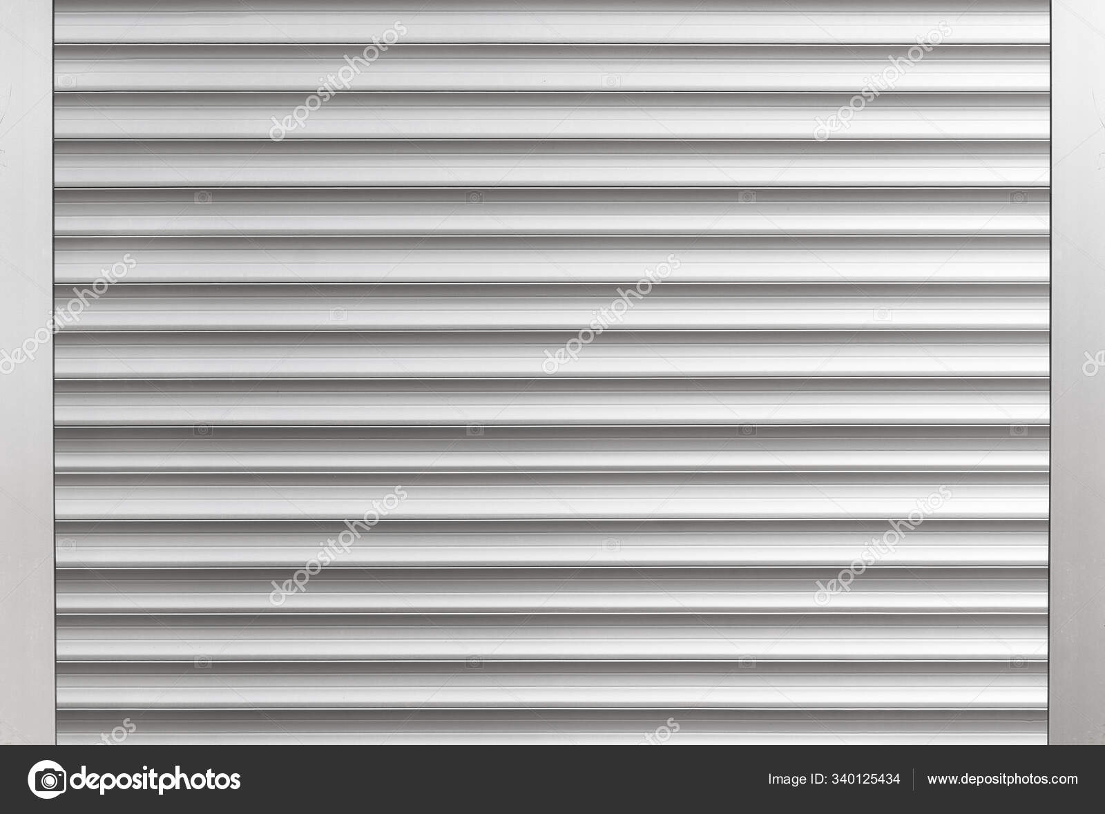Garage or store roller shutter. Protect System for garage and shop ...