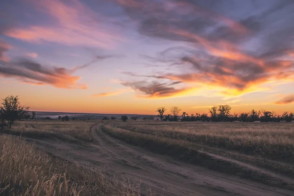 Country road sunset Stock Photos, Royalty Free Country road sunset ...