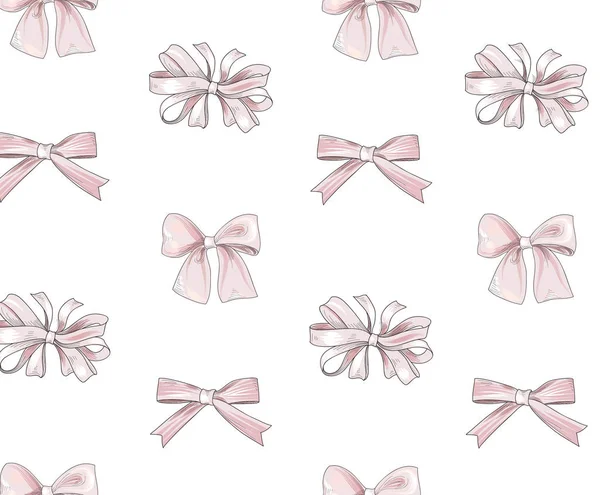 Pink bow ribbon ⬇ Vector Image by © YokoDesign | Vector Stock 161746898