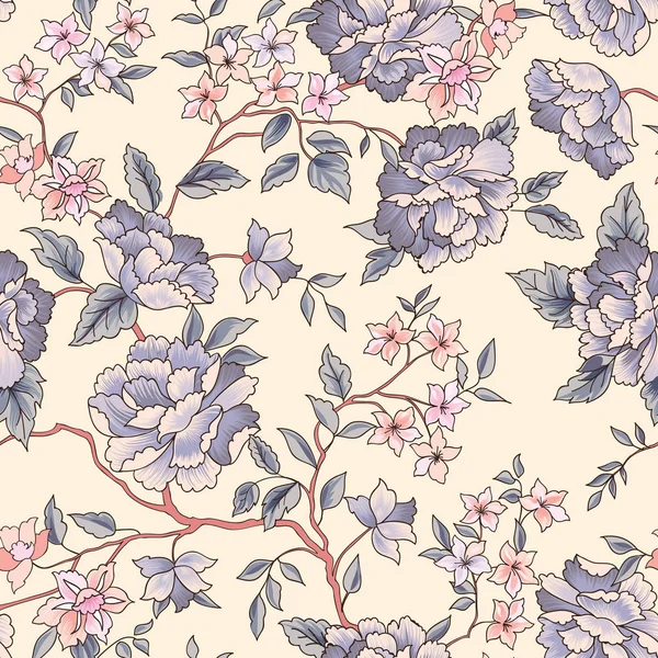 Seamless floral pattern — Stock Vector © Kotkoa #24763287 Seamless floral pattern — Stock Vector © Kotkoa #24763287