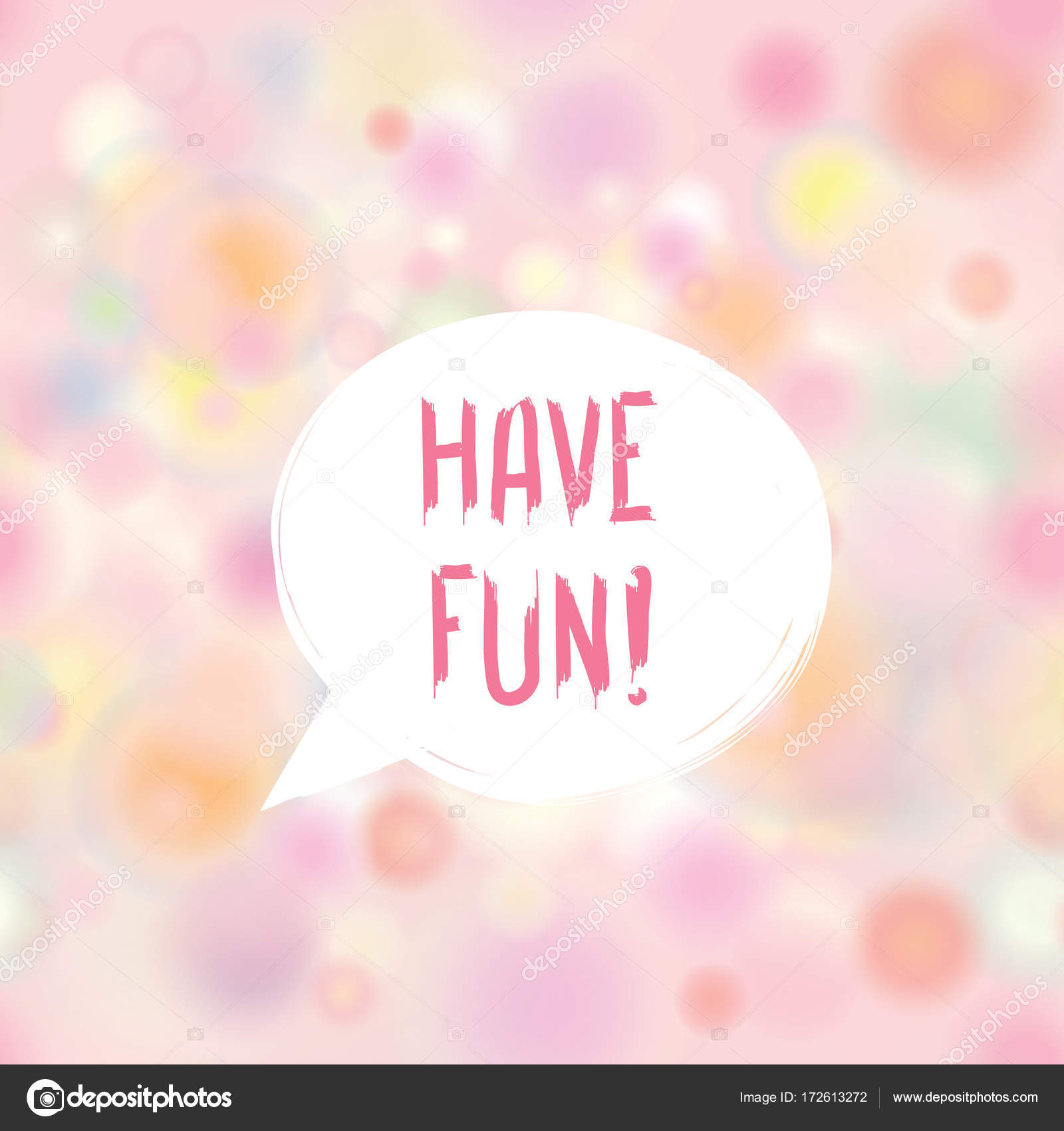 Have fun Speech bubble Stock Vector Image by ©YokoDesign #172613272