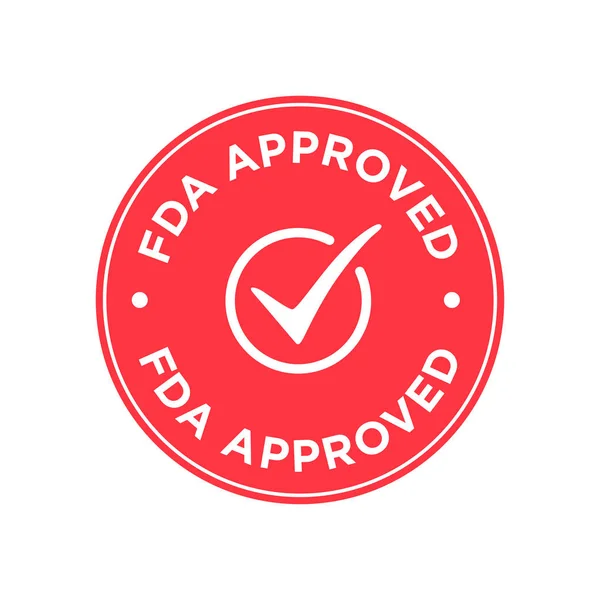 Fda Approved Food Drug Administration Icon Symbol Label Badge Logo ...