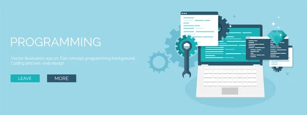 프로그램 개발 imágenes de stock de arte vectorial | Depositphotos