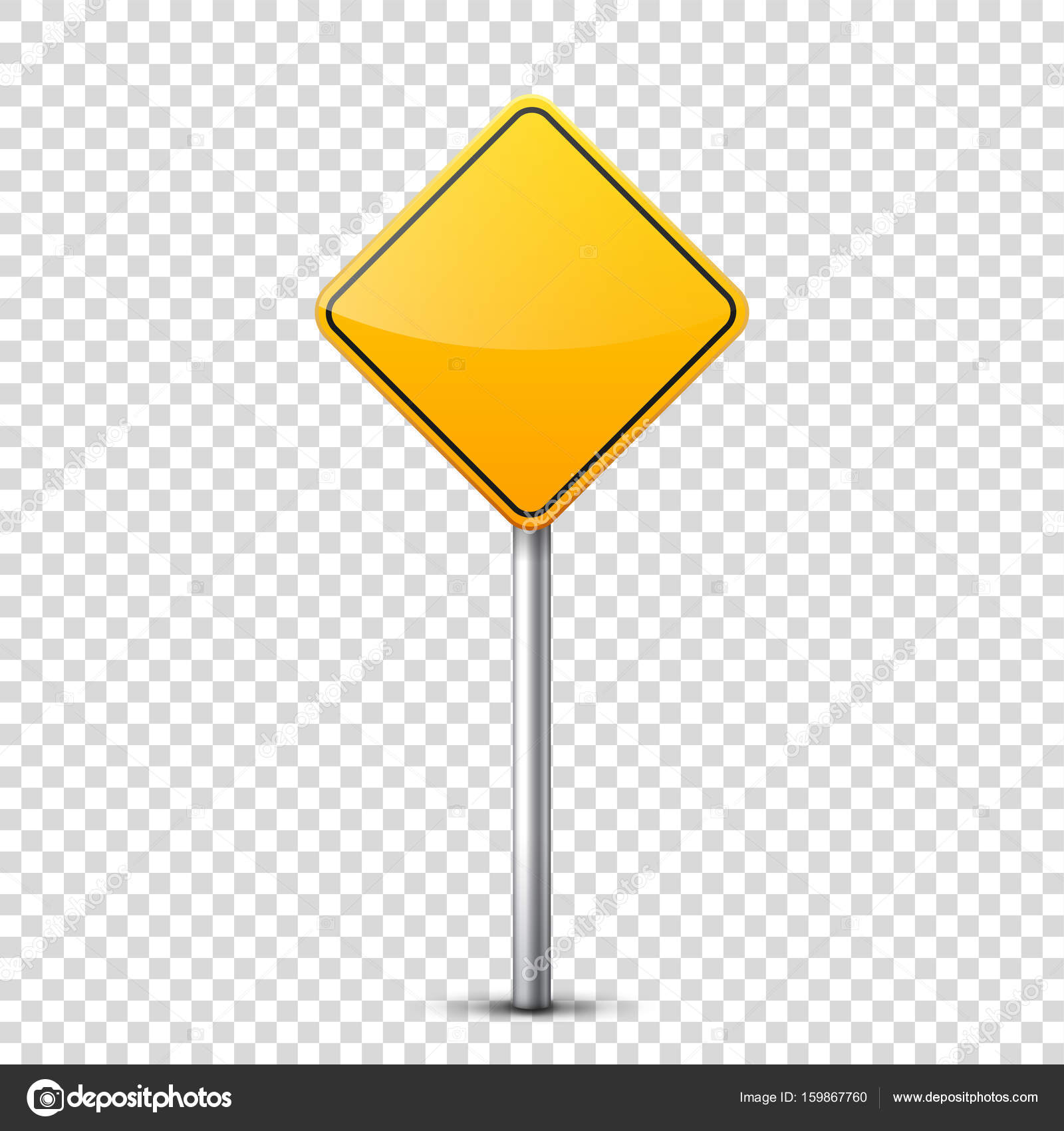 Blank Stop Sign No Background