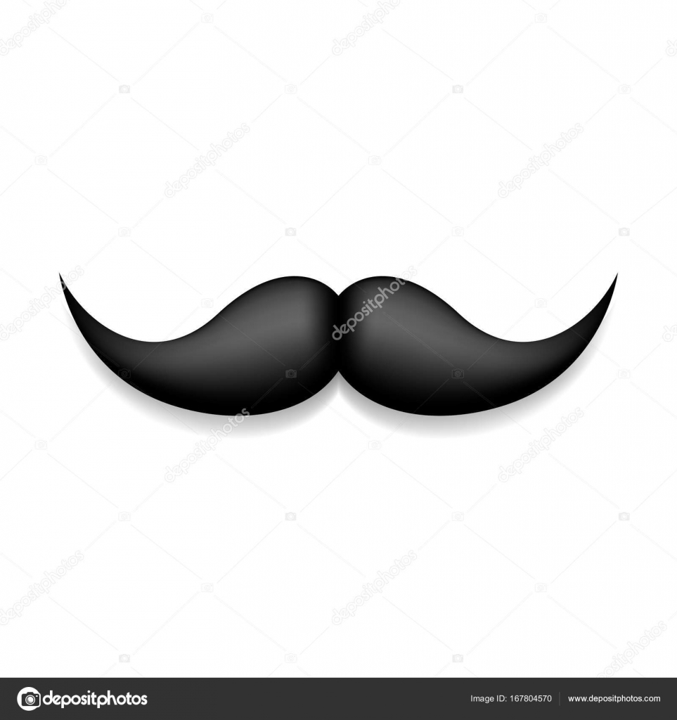 Vintage Mustache Illustration